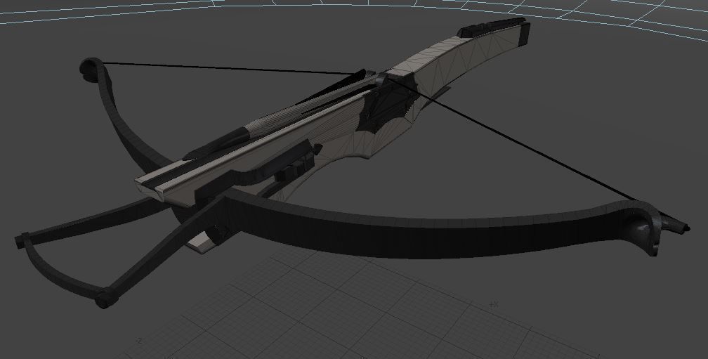 A medieval style crossbow 3D model | CGTrader