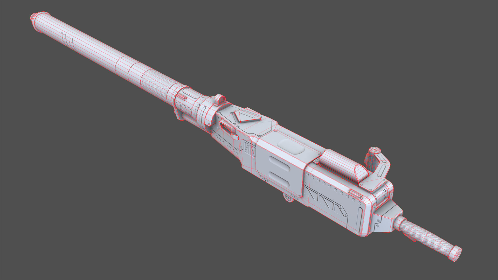 3D model Heavy Plasma Gun PBR VR / AR / low-poly | CGTrader