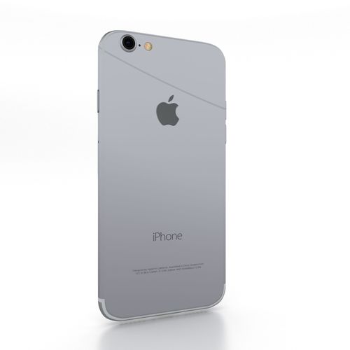 iPhone 7 Space Gray 3D Model OBJ FBX STL BLEND DAE MTL | CGTrader.com