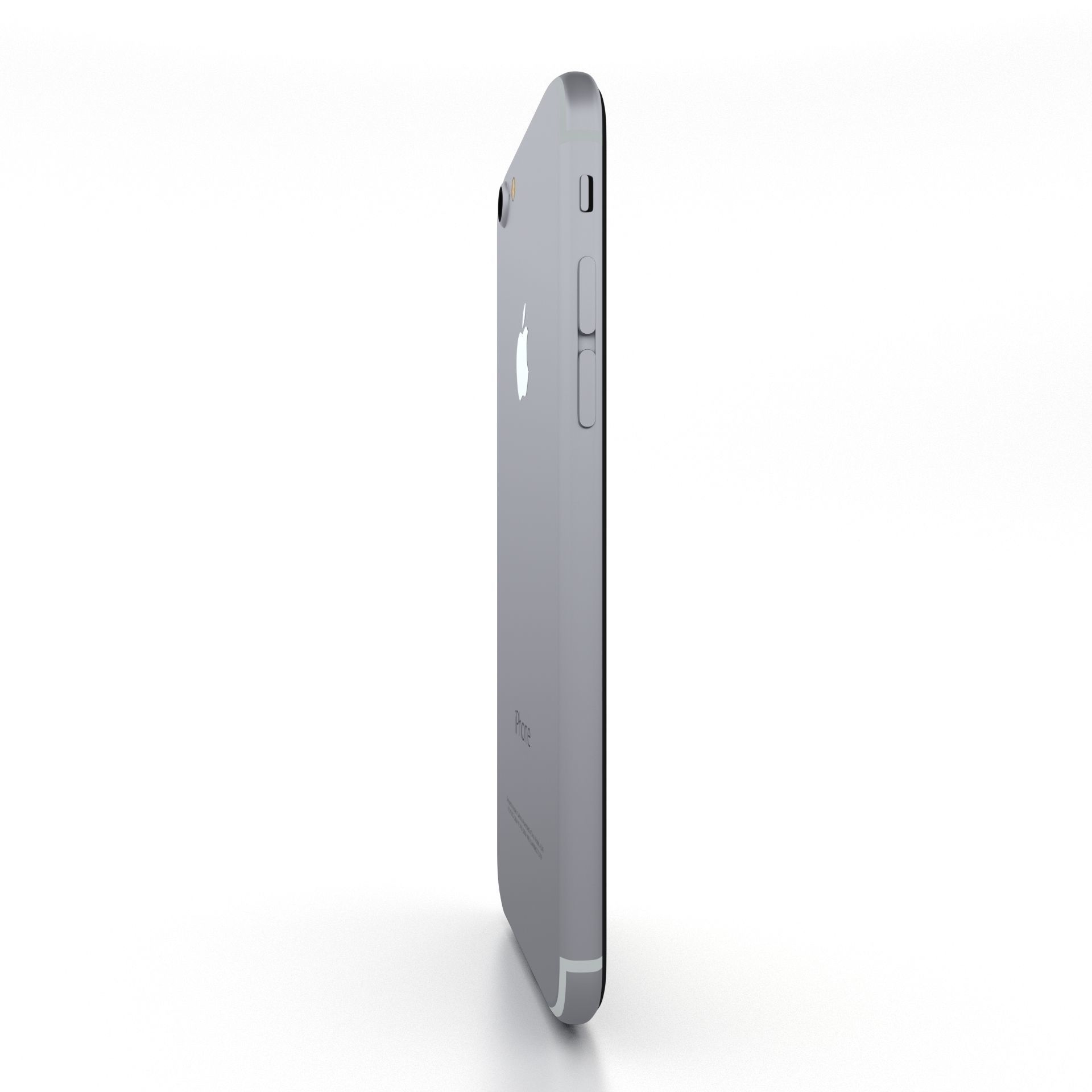 iPhone 7 Space Gray 3D model | CGTrader