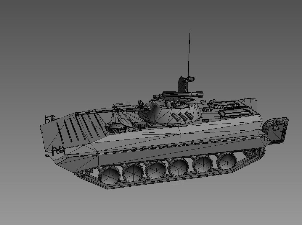 3D model Infantry fighting vehicle VR / AR / low-poly | CGTrader
