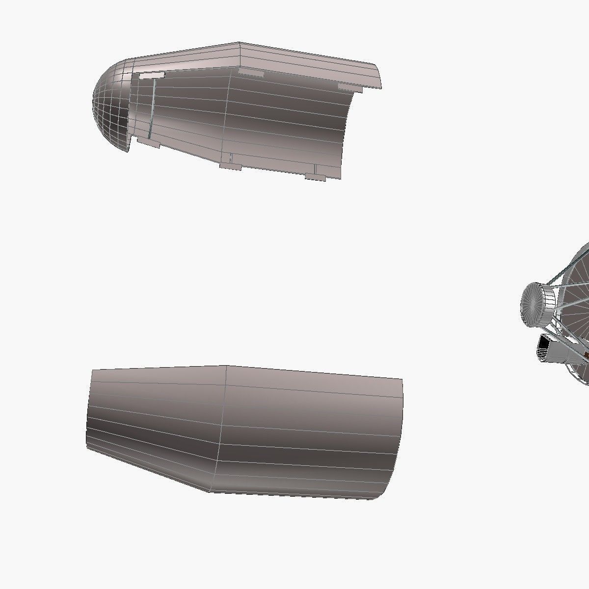 Safir Space Launch Vehicle 3D model | CGTrader