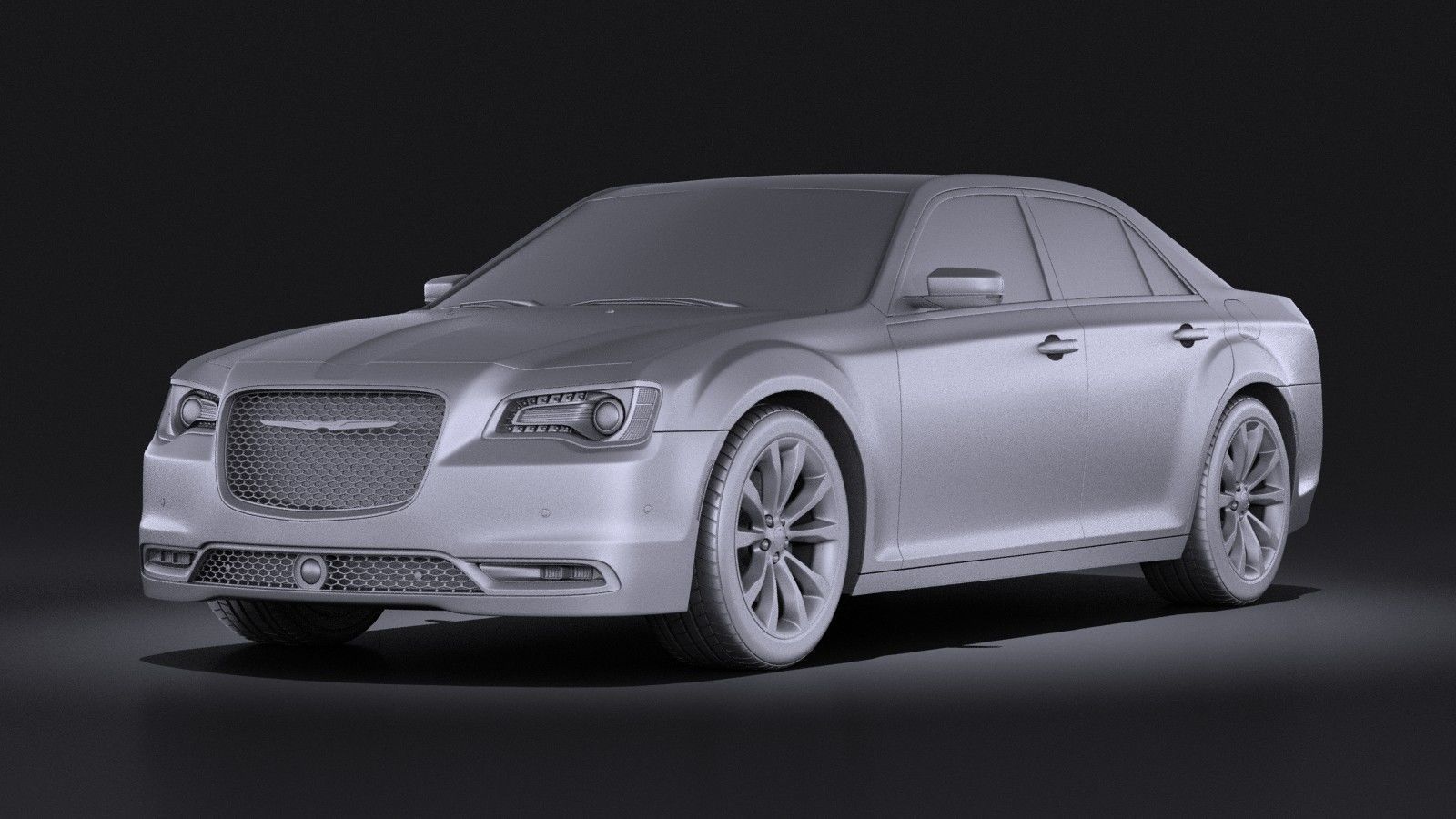 Chrysler 300 2015 VRAY 3D model | CGTrader
