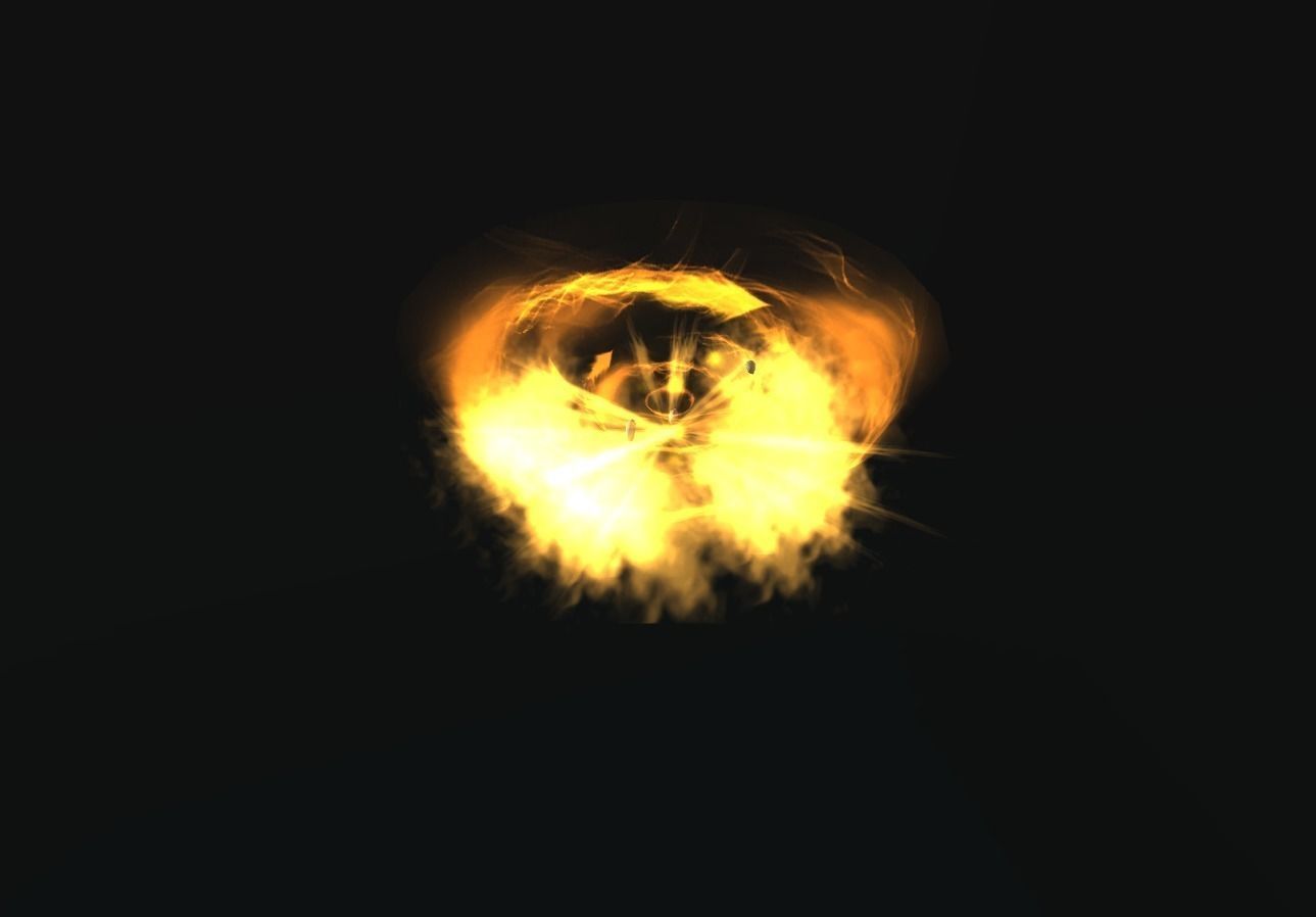 3D model Infernus Magic Fire Spell Cast VR / AR / low-poly animated ...