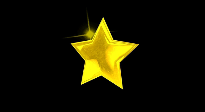 3D model Star Power Up VR / AR / low-poly | CGTrader