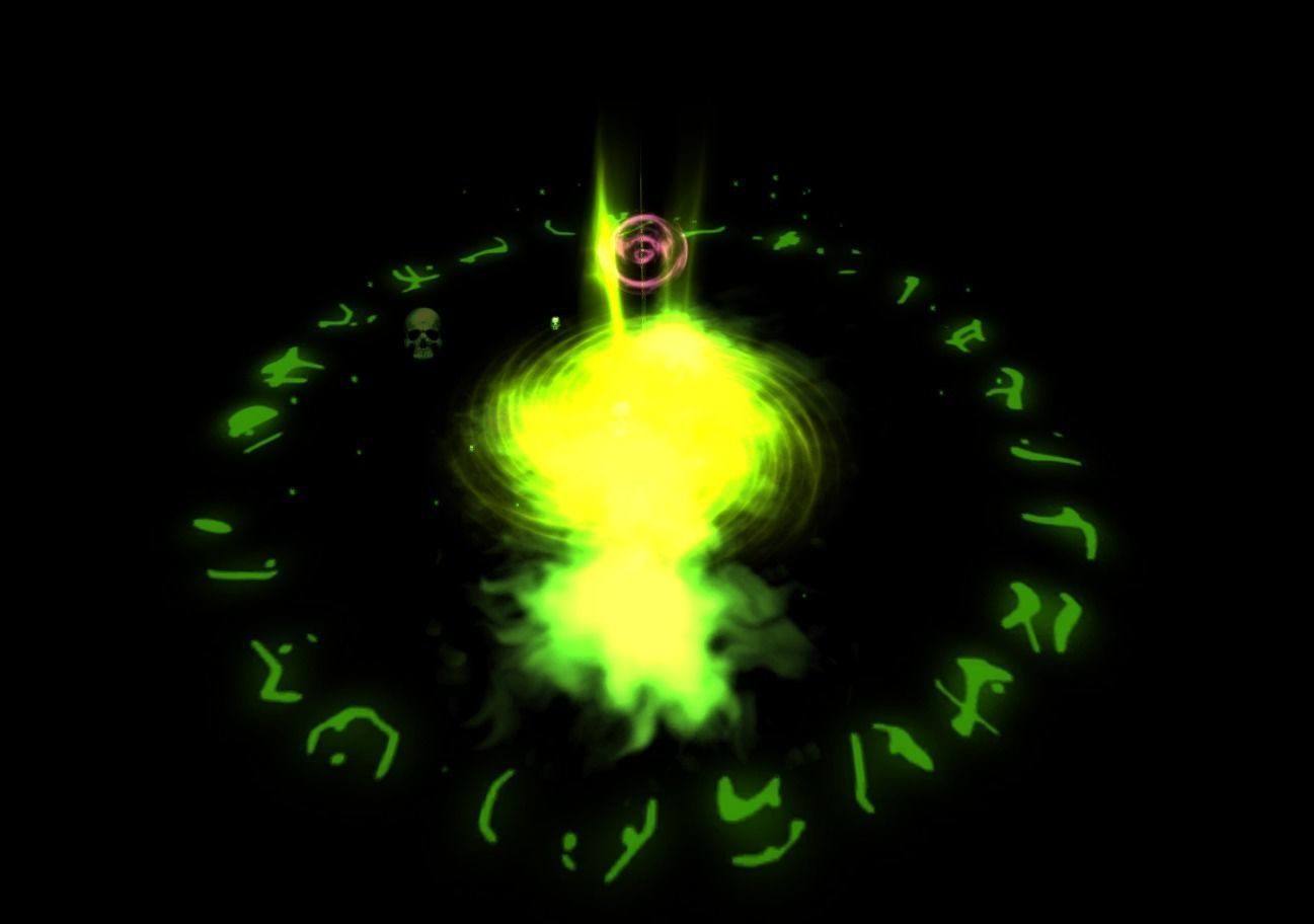 3D model Plague Ground AOE Spell VR / AR / low-poly animated | CGTrader