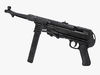 3D model MP40 Submachine gun VR / AR / low-poly | CGTrader
