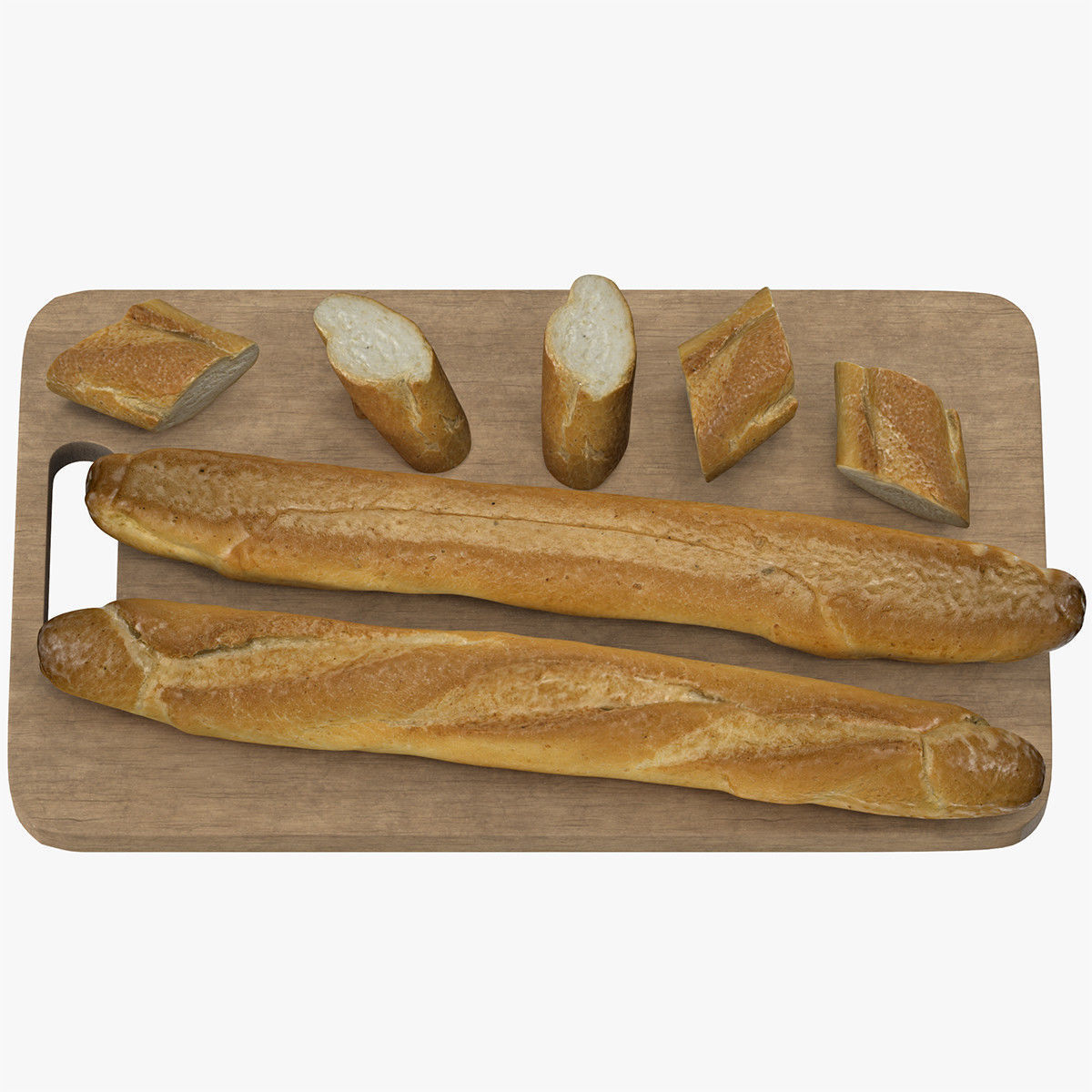 3D model Bread VR / AR / low-poly | CGTrader