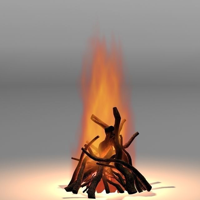 3D Camp fire 02 | CGTrader