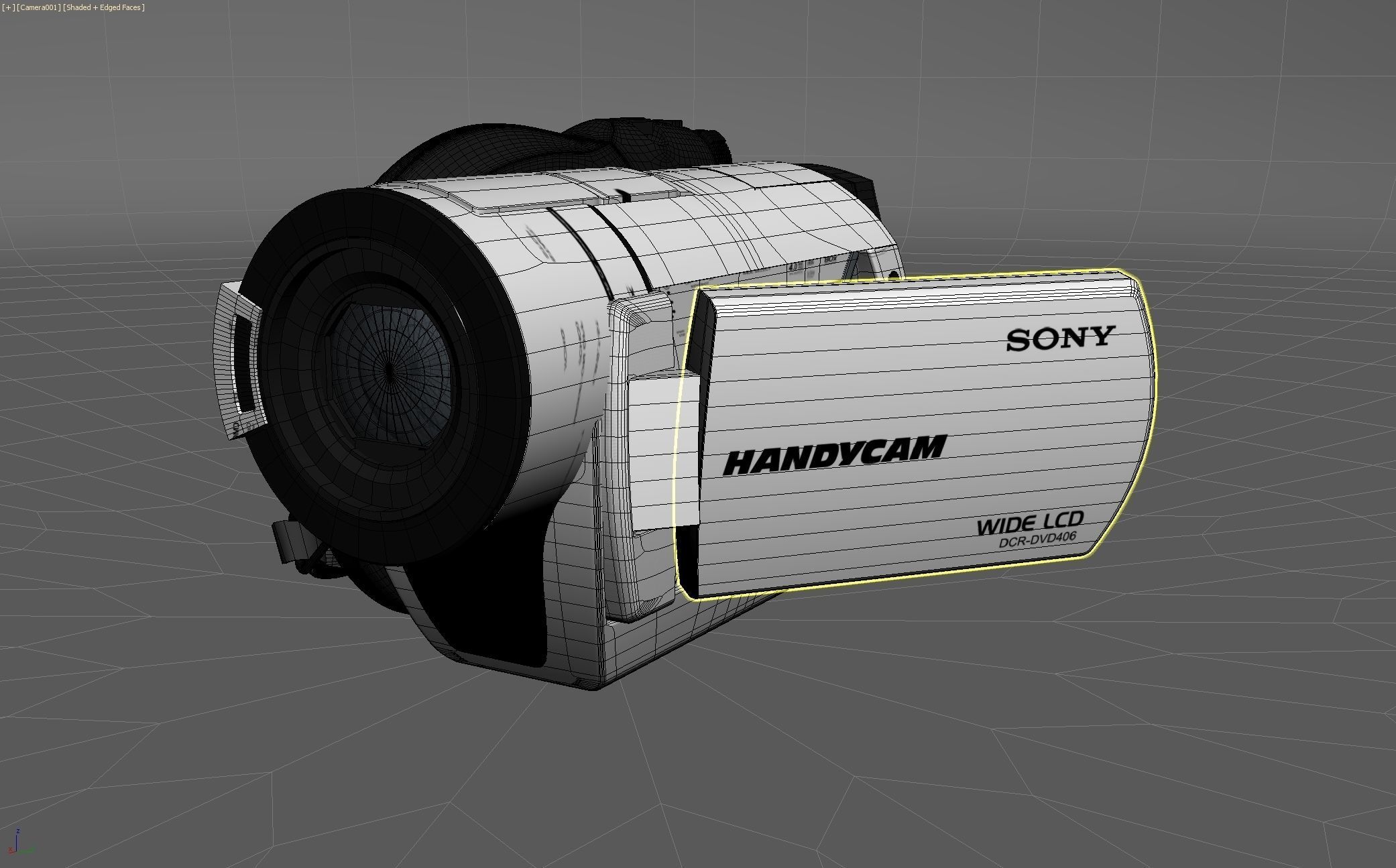 Sony Handycam 3D model | CGTrader