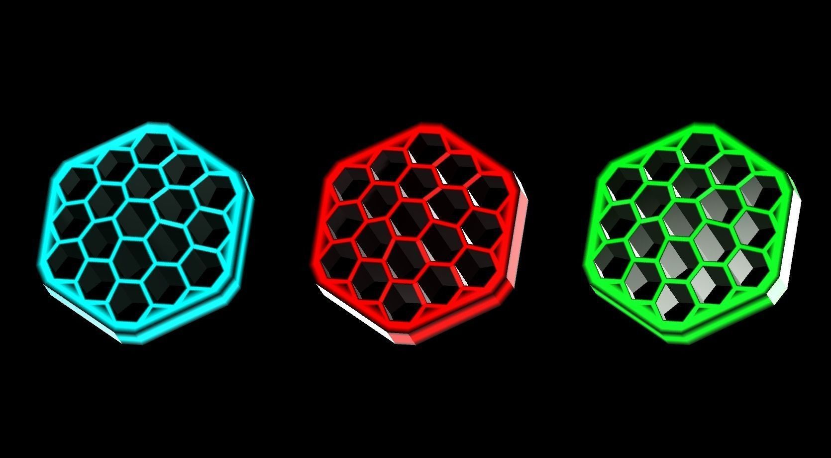 3D model Hexagon VR / AR / low-poly | CGTrader