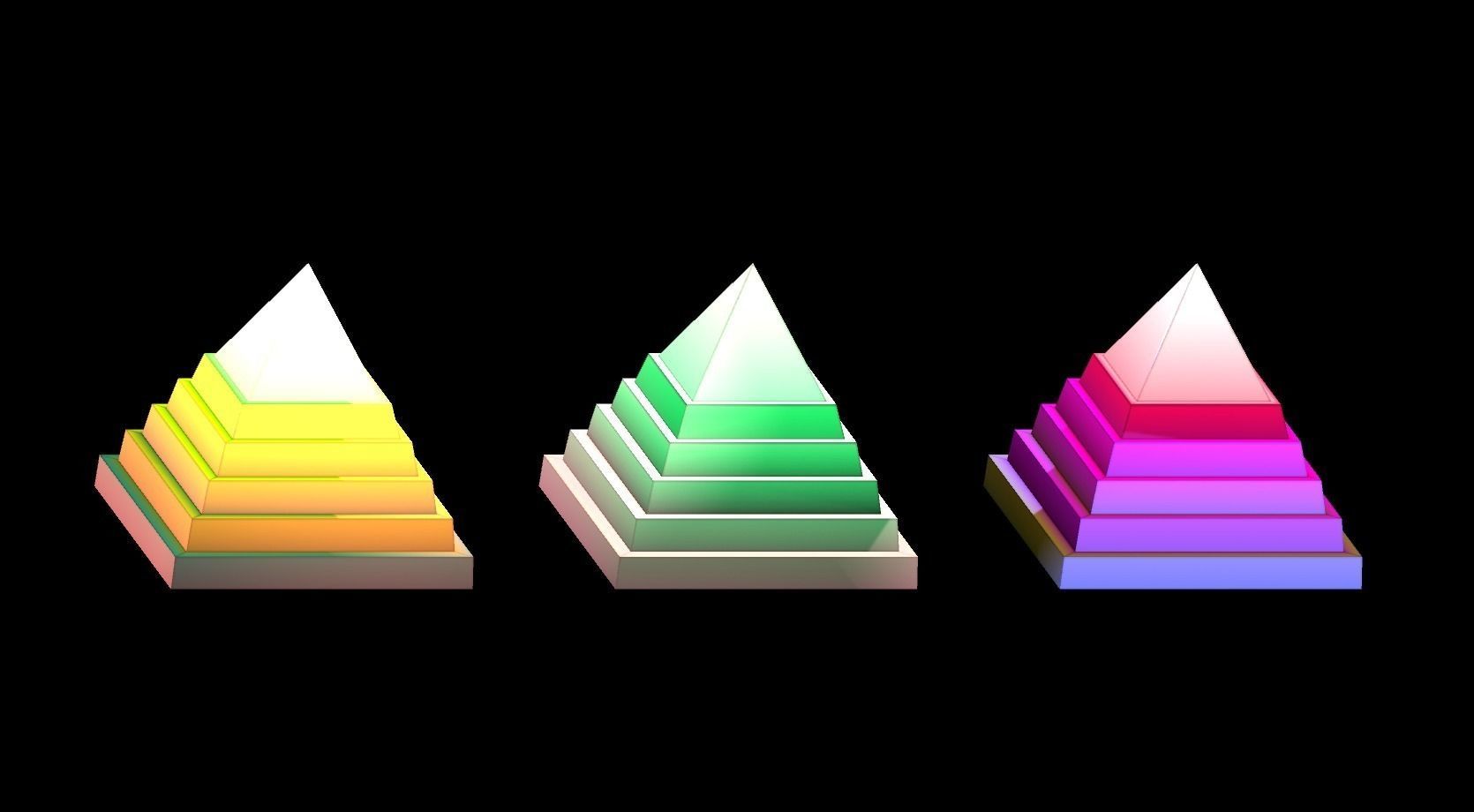 3D model Energy Pyramid VR / AR / low-poly | CGTrader