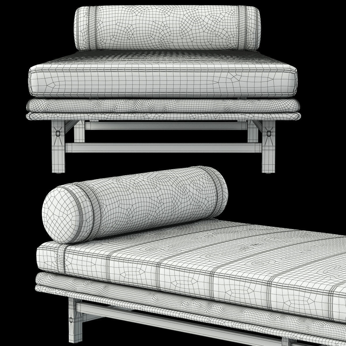 SW DAYBED 3D model | CGTrader