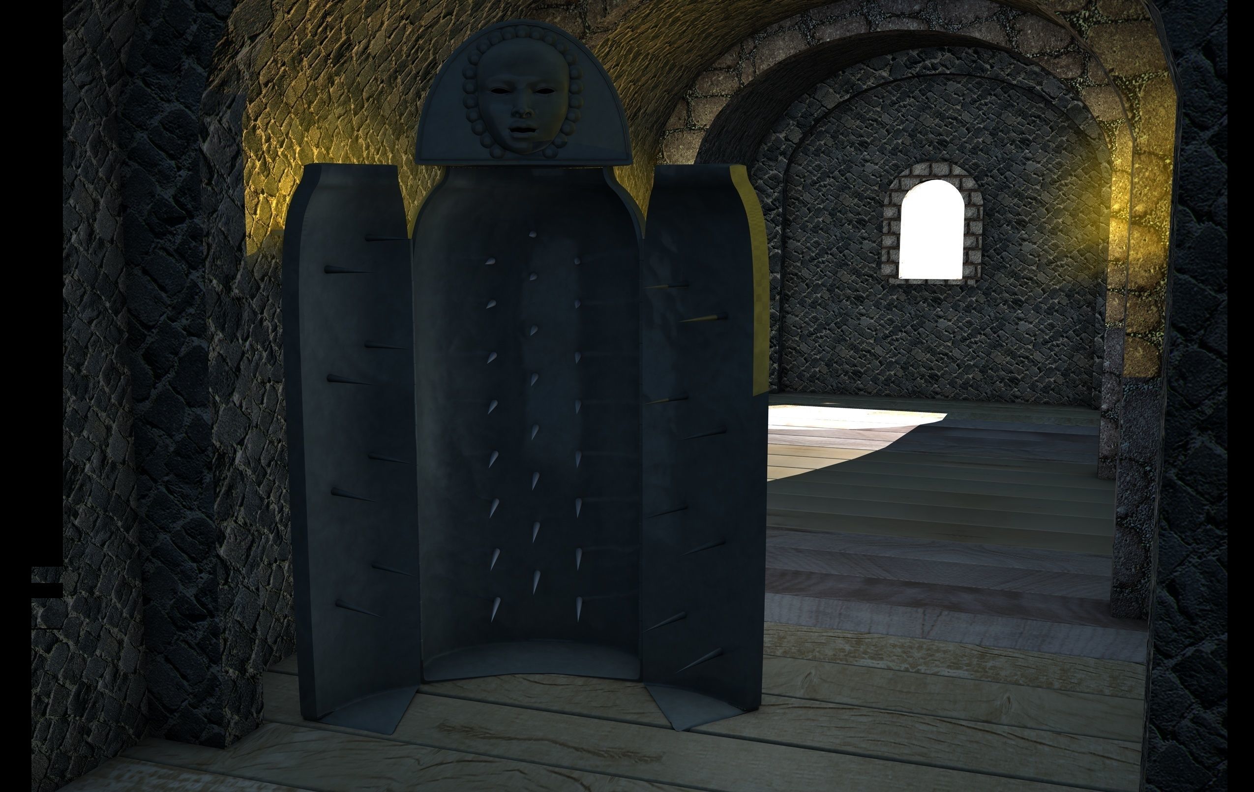 Iron Maiden Torture Device 3D model | CGTrader