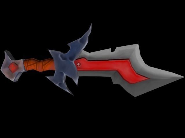 3D model Runic dagger VR / AR / low-poly | CGTrader