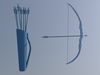 Ice Bow and Arrows free VR / AR / low-poly 3D model | CGTrader