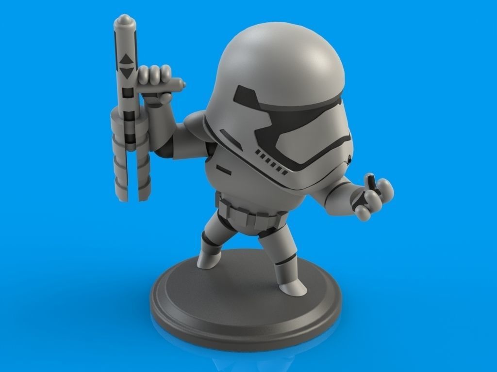 Stormtrooper FN-2199 3D model 3D printable | CGTrader