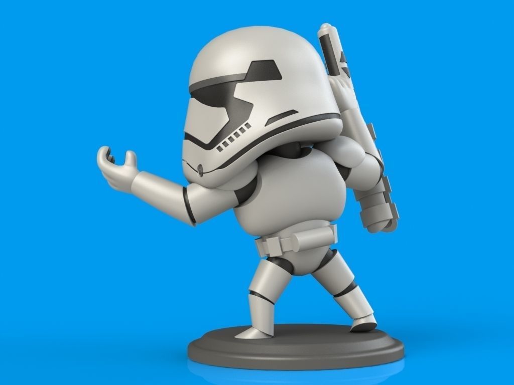 Stormtrooper FN-2199 3D model 3D printable | CGTrader