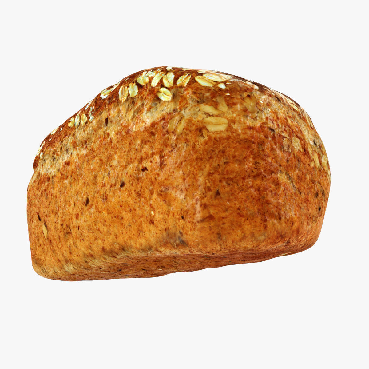 3D model Loaf Wholemeal Bread VR / AR / low-poly | CGTrader