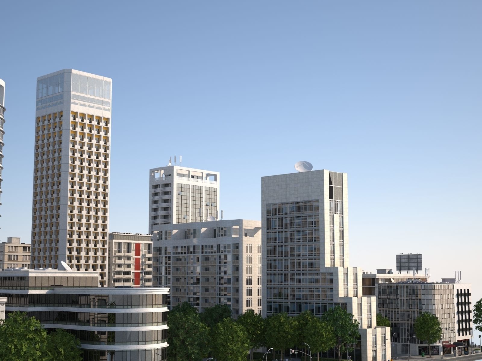 3D model White City VR / AR / low-poly | CGTrader