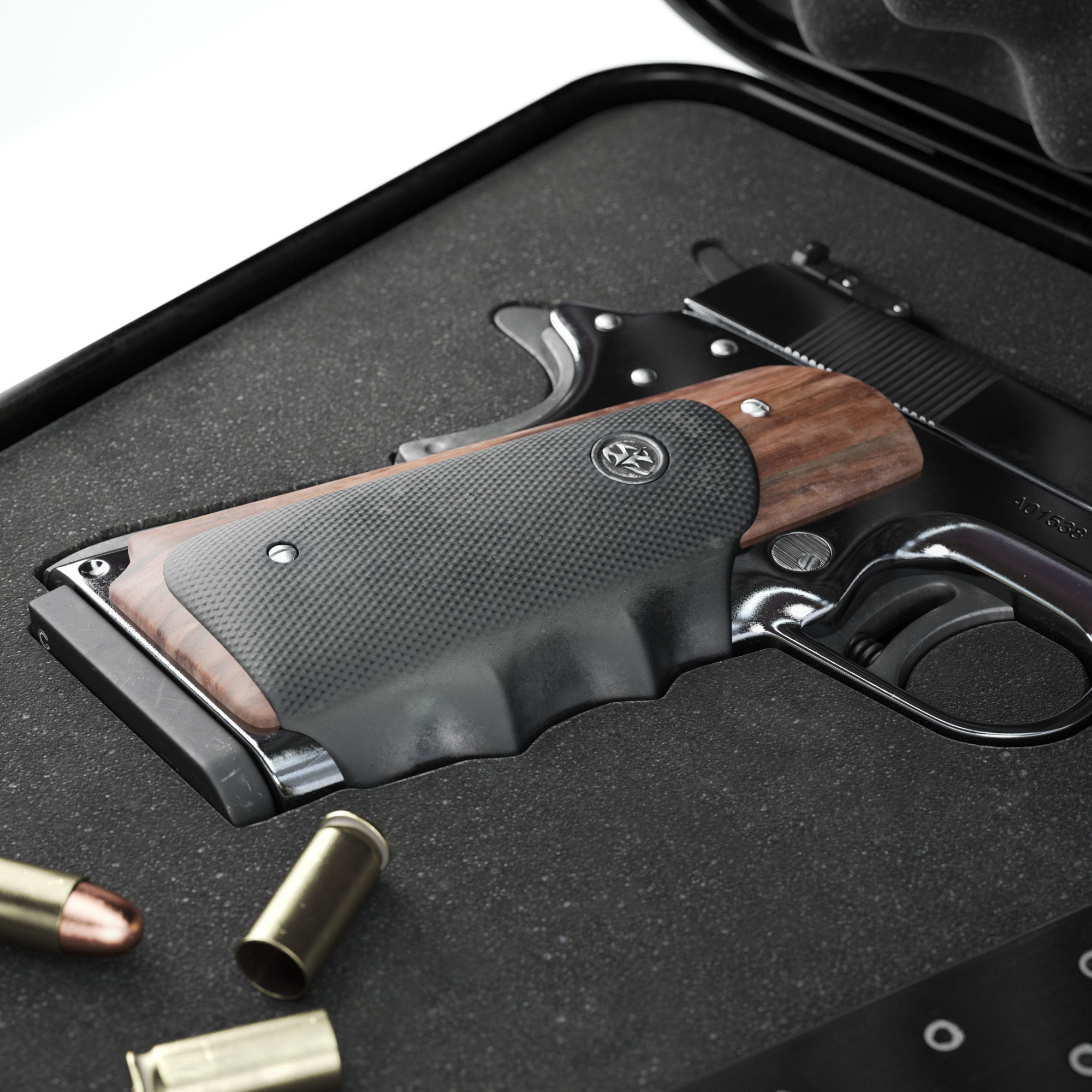 AMT Hardballer - Silverballer 3D model | CGTrader