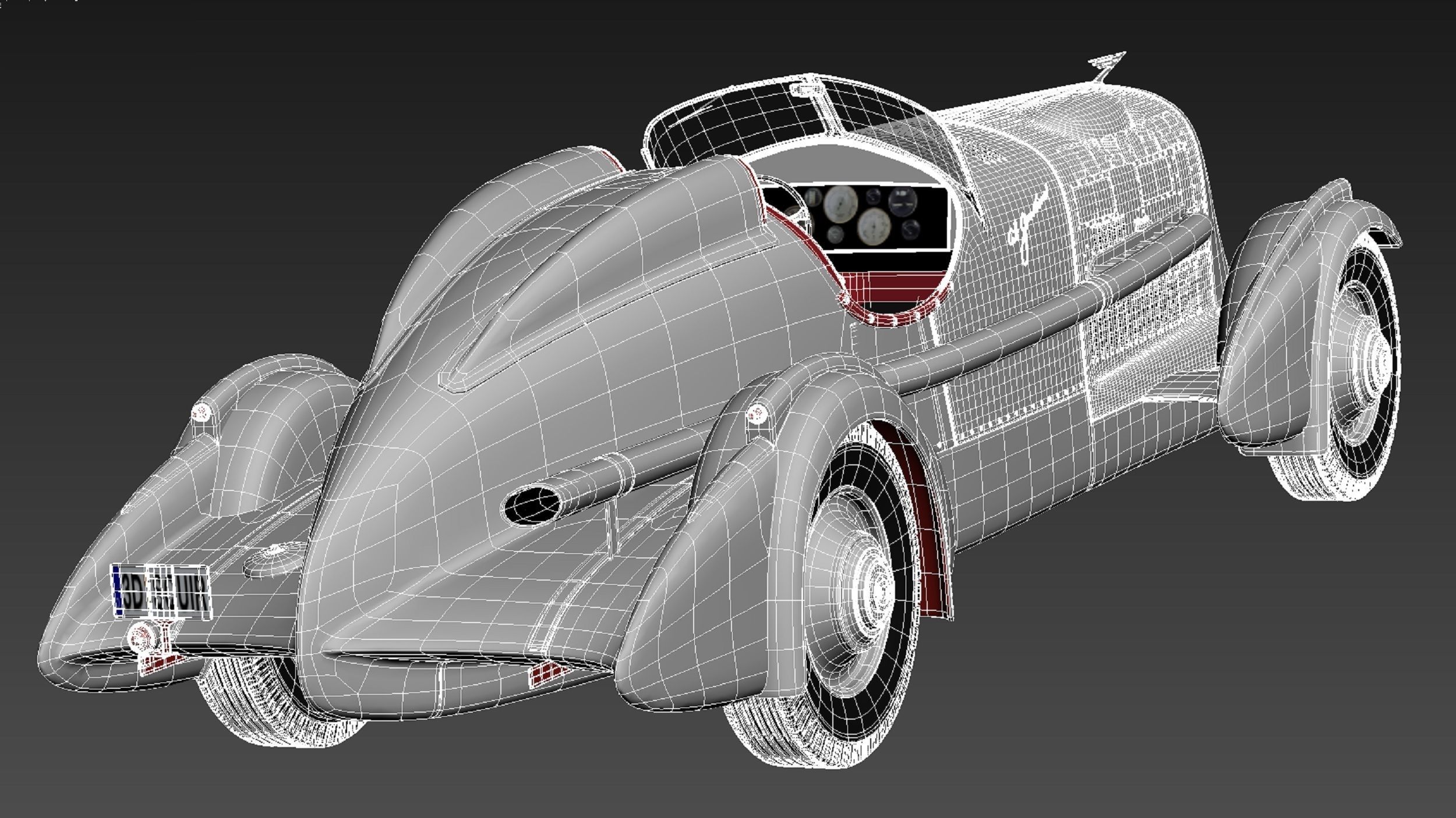 Duesenberg SJ Special Mormon Meteor 1935 3D model | CGTrader