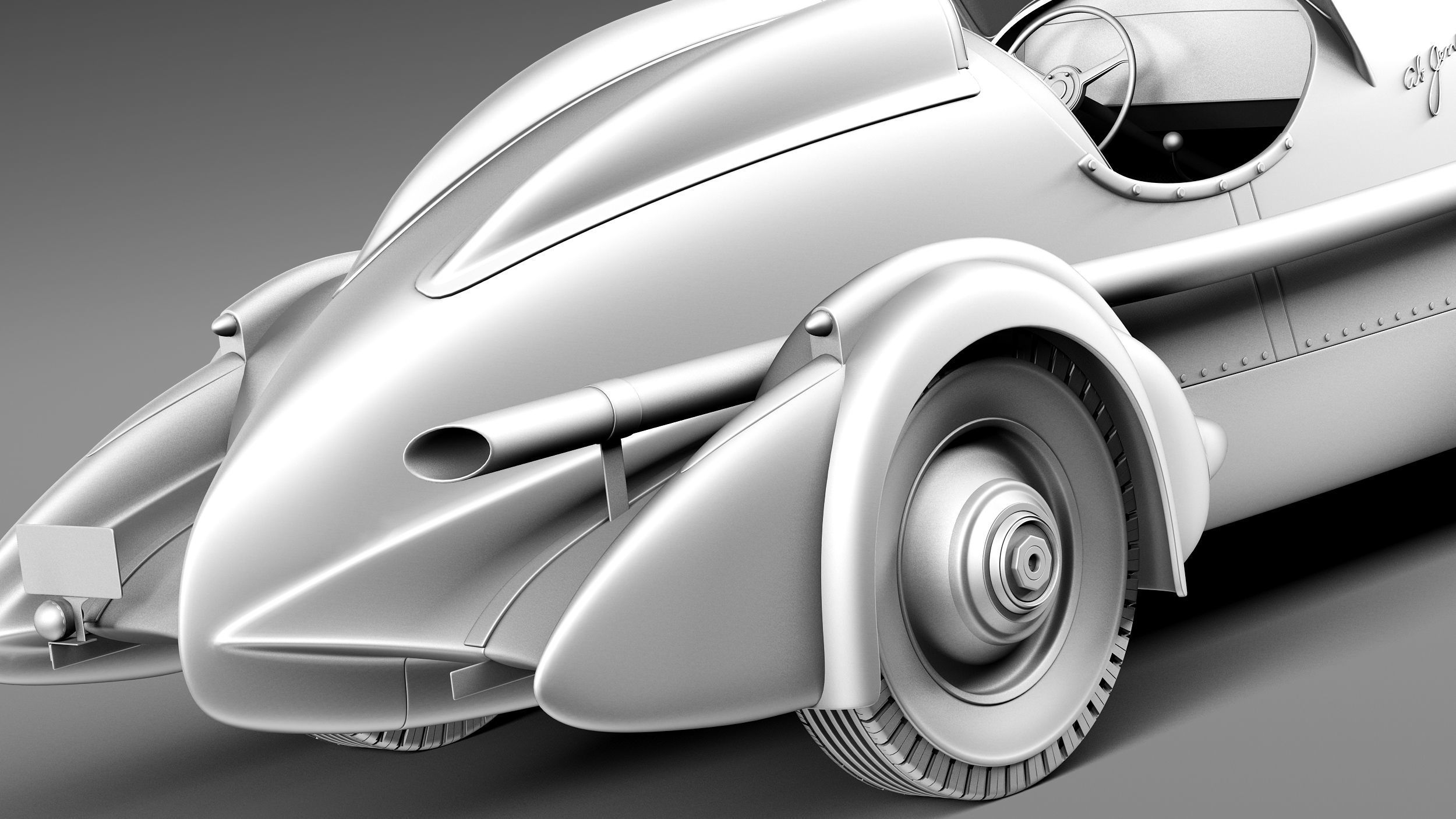 Duesenberg SJ Special Mormon Meteor 1935 3D model | CGTrader
