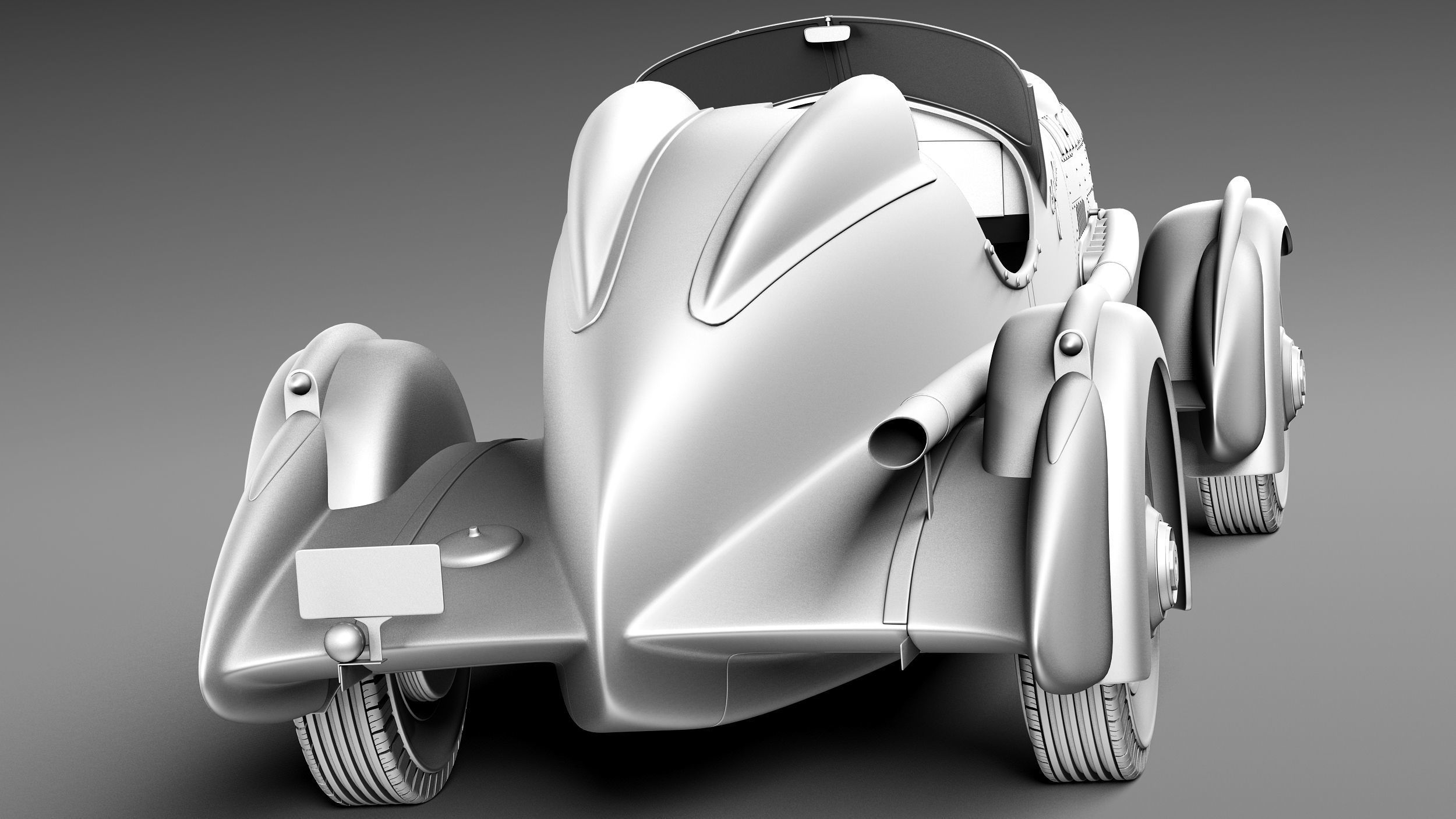 Duesenberg SJ Special Mormon Meteor 1935 3D model | CGTrader