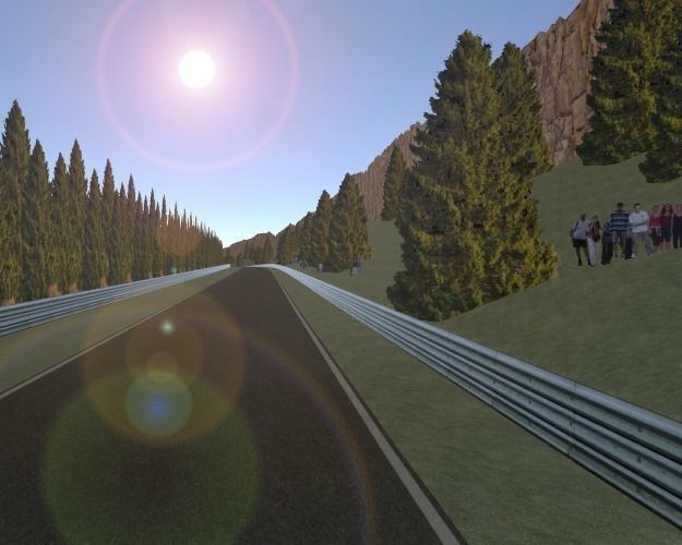 3D model Race Track 02 Red Rock Raceway VR / AR / low-poly | CGTrader