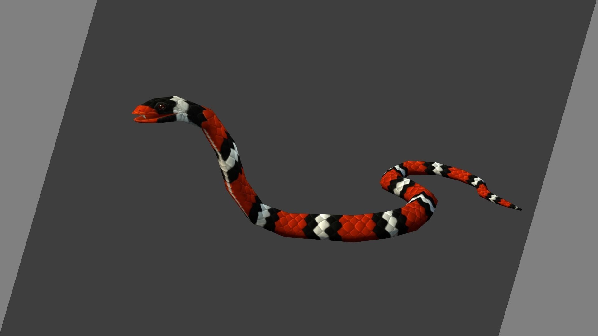 3D model Animated Snakes Pack VR / AR / low-poly rigged animated | CGTrader