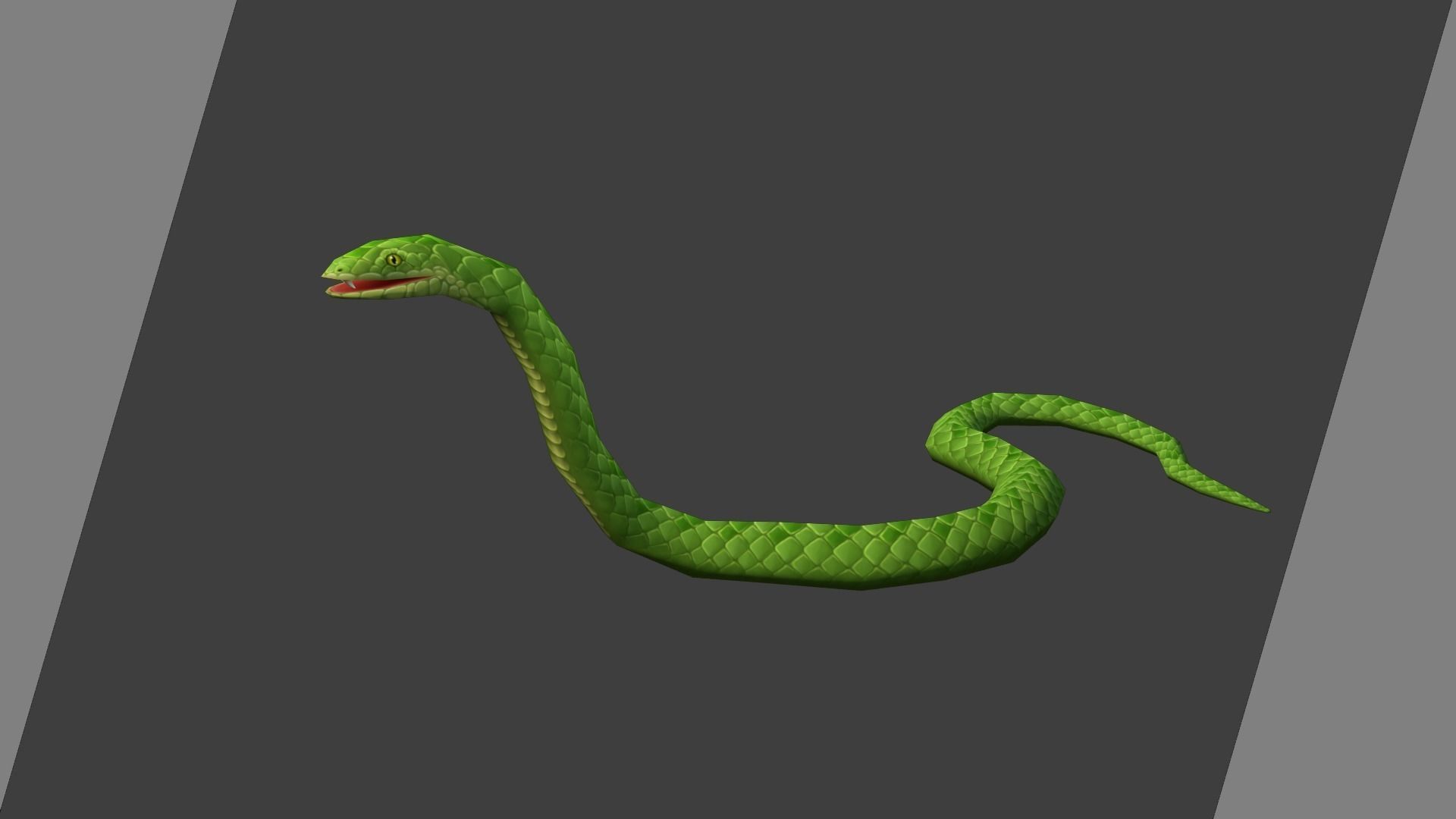 3D model Animated Snakes Pack VR / AR / low-poly rigged animated | CGTrader