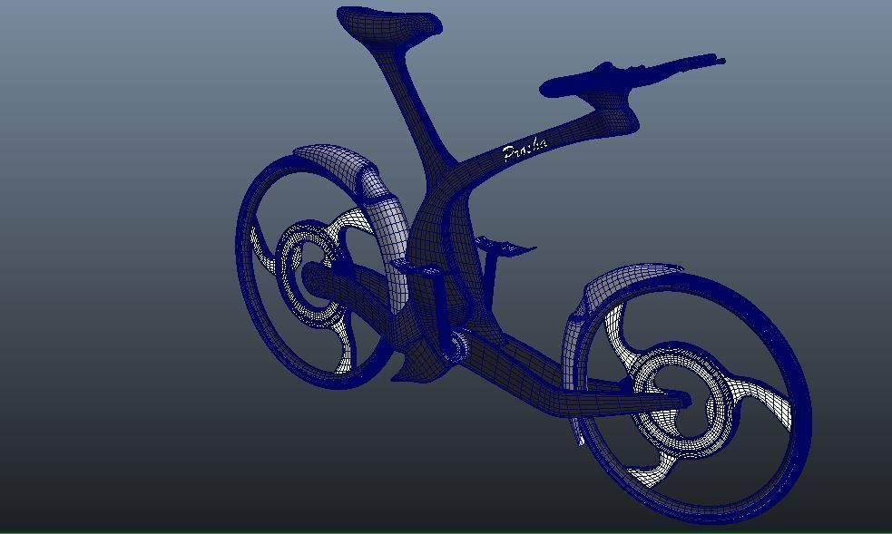 3D model Sci-fi Cycle VR / AR / low-poly | CGTrader