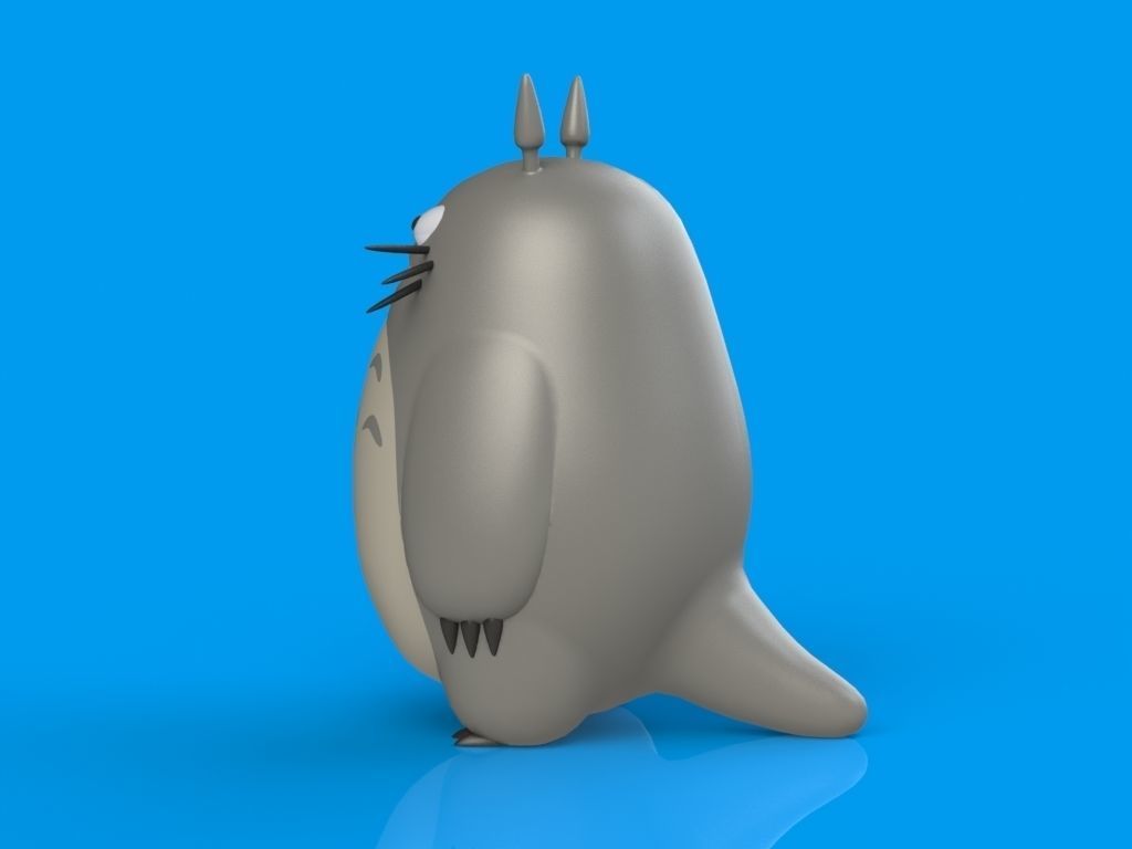 My Neighbor Totoro 3D model 3D printable | CGTrader