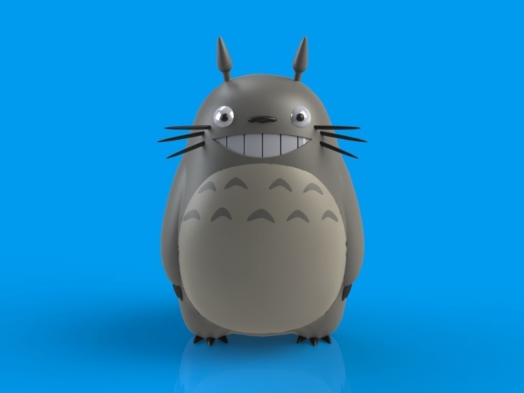 My Neighbor Totoro 3D model 3D printable | CGTrader