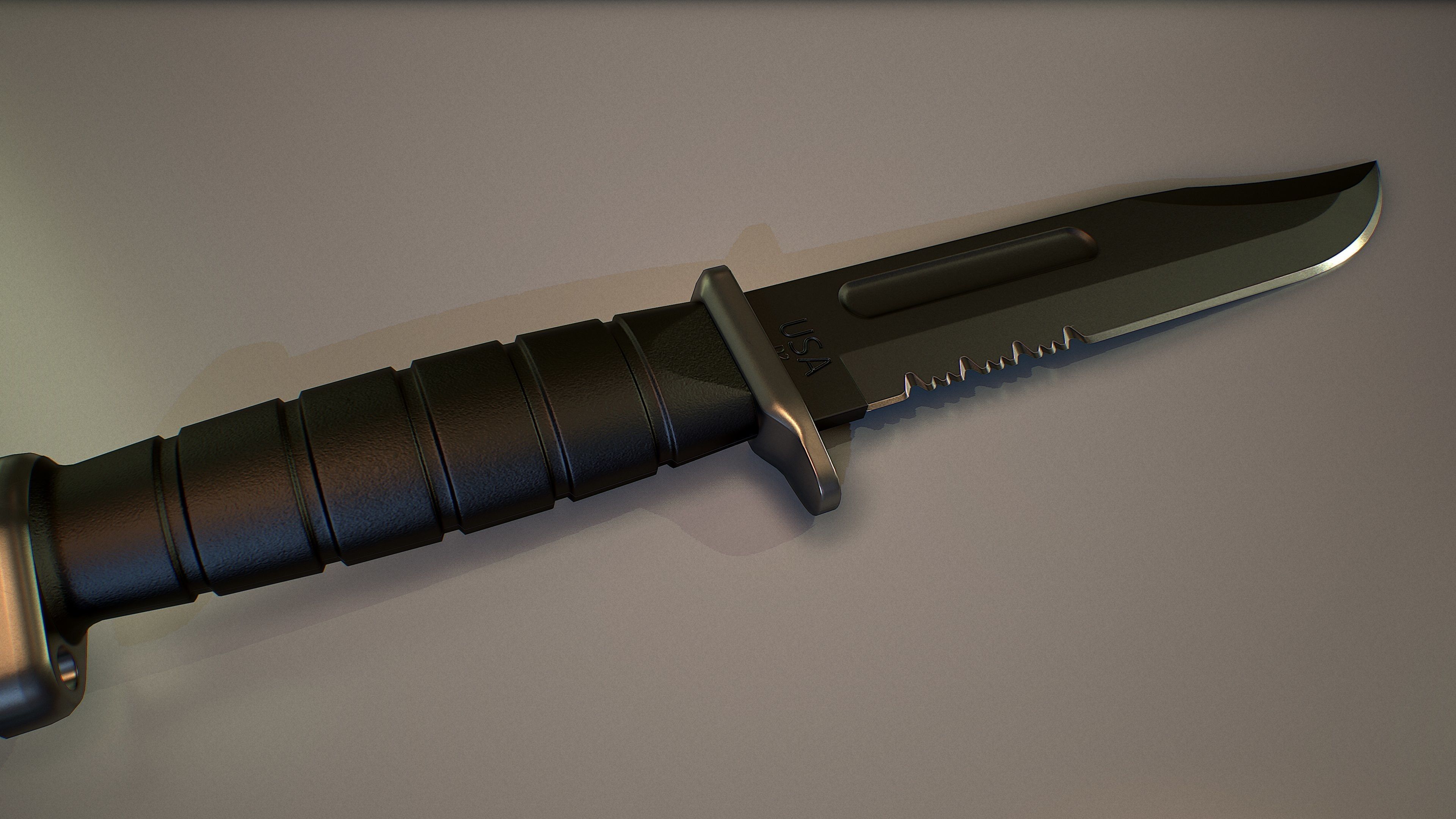 3D model Kar-Bar Knives VR / AR / low-poly | CGTrader