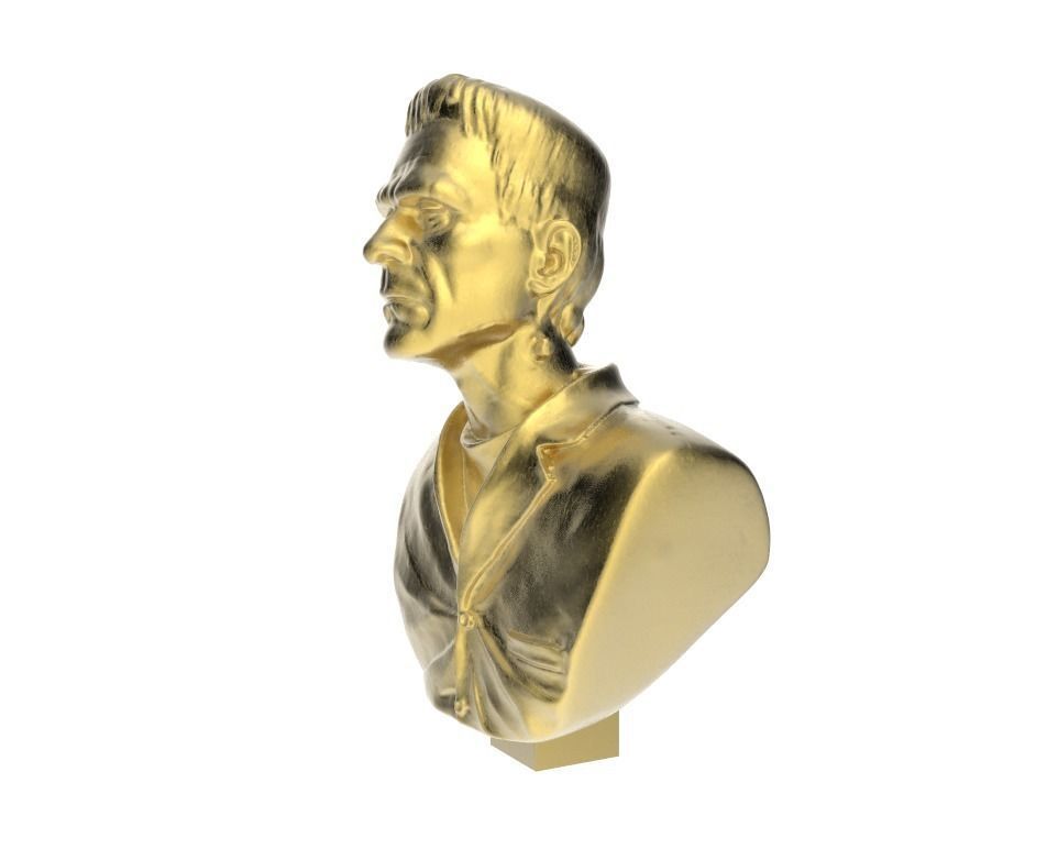 Frankenstein Creature torso 3D model 3D printable | CGTrader