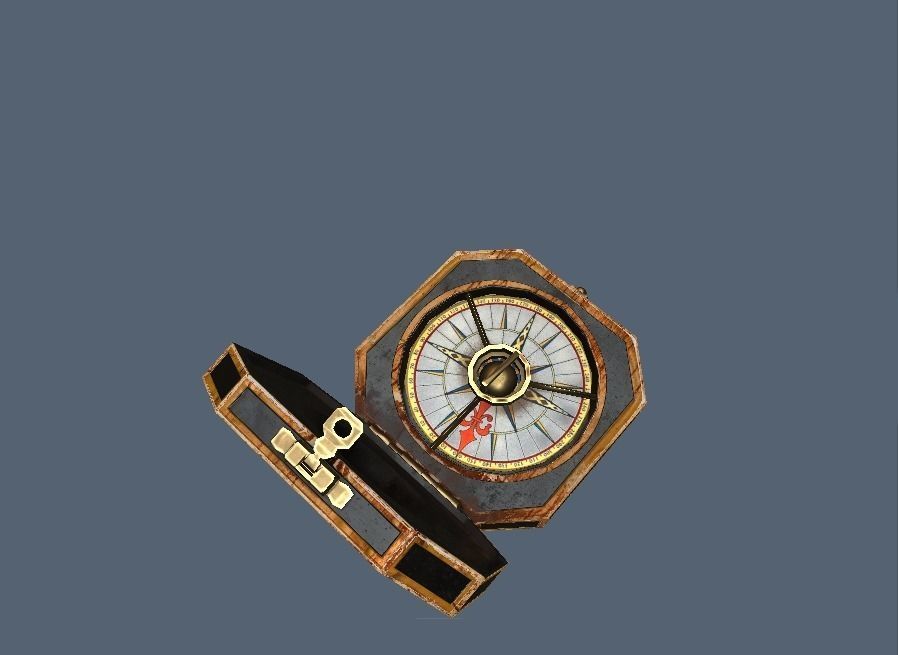 3D model Jack Sparrows Compass VR / AR / low-poly rigged | CGTrader