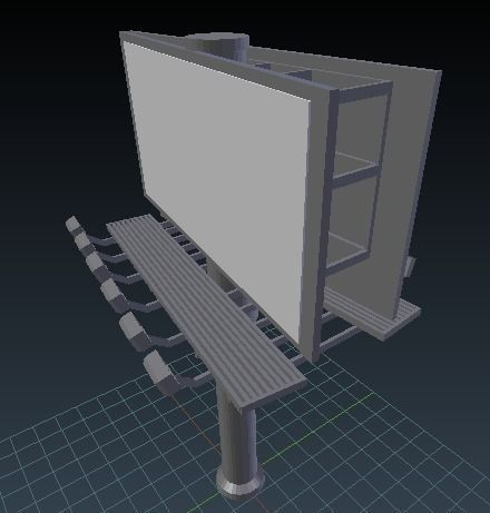AD Bar for the Street-Road-Highway 3D model | CGTrader