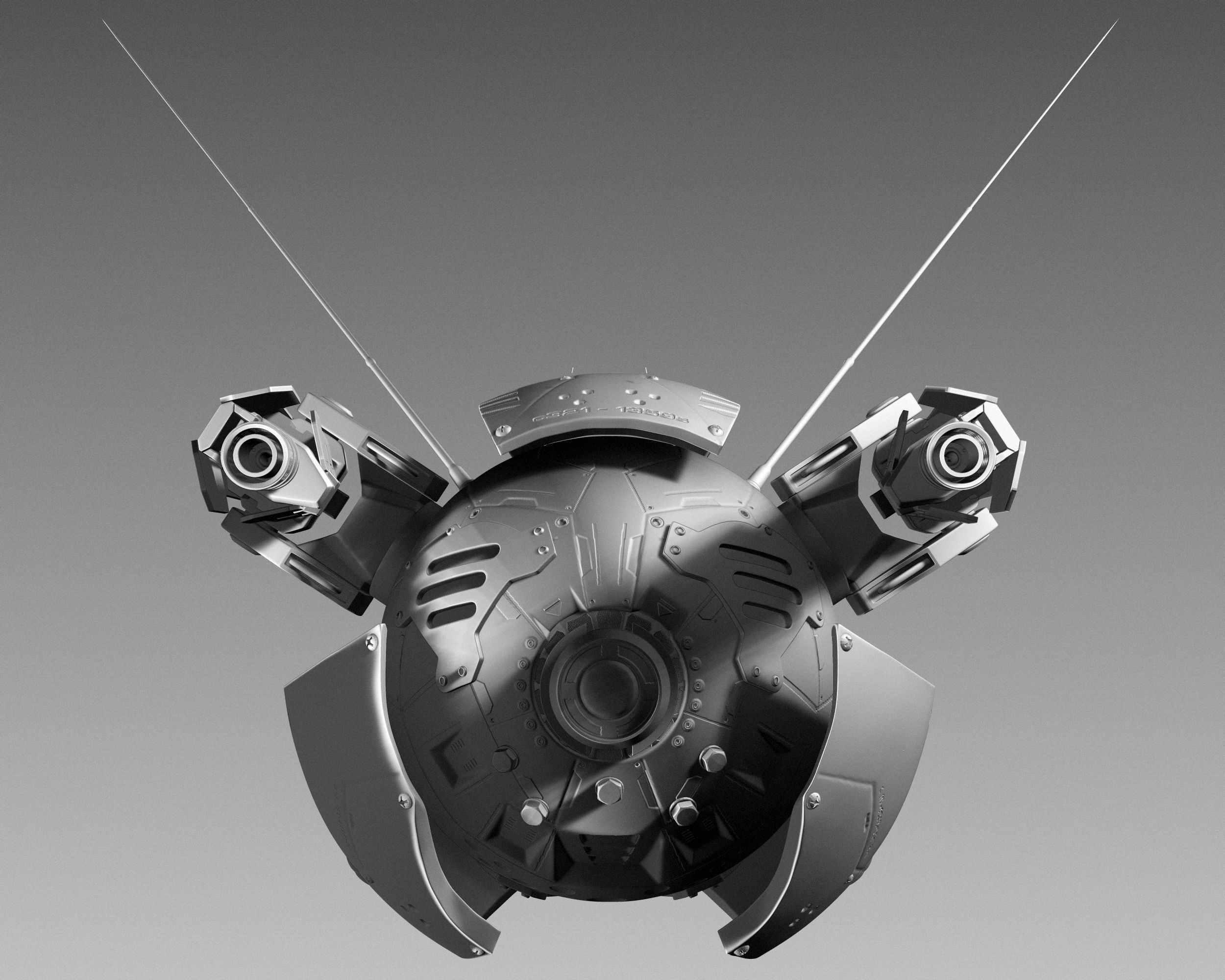 Flying Drone 3D model | CGTrader