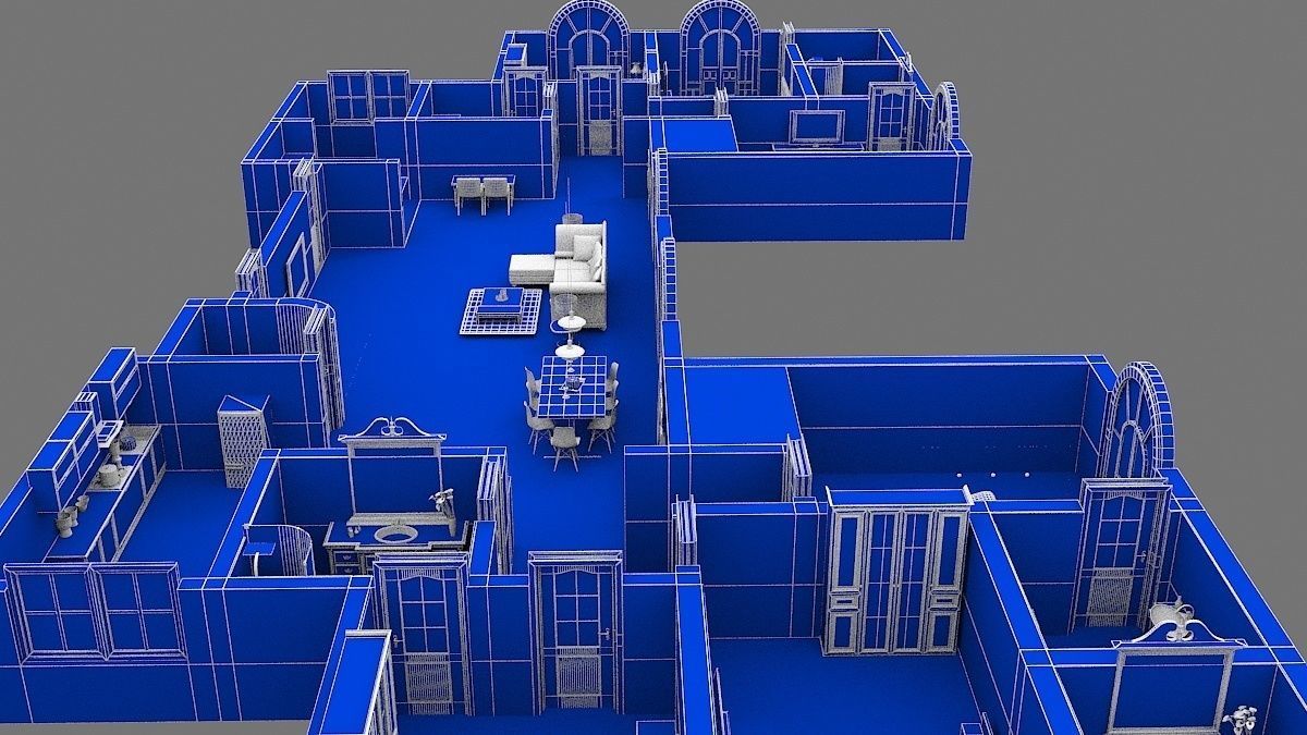 Floor plane 3D model | CGTrader
