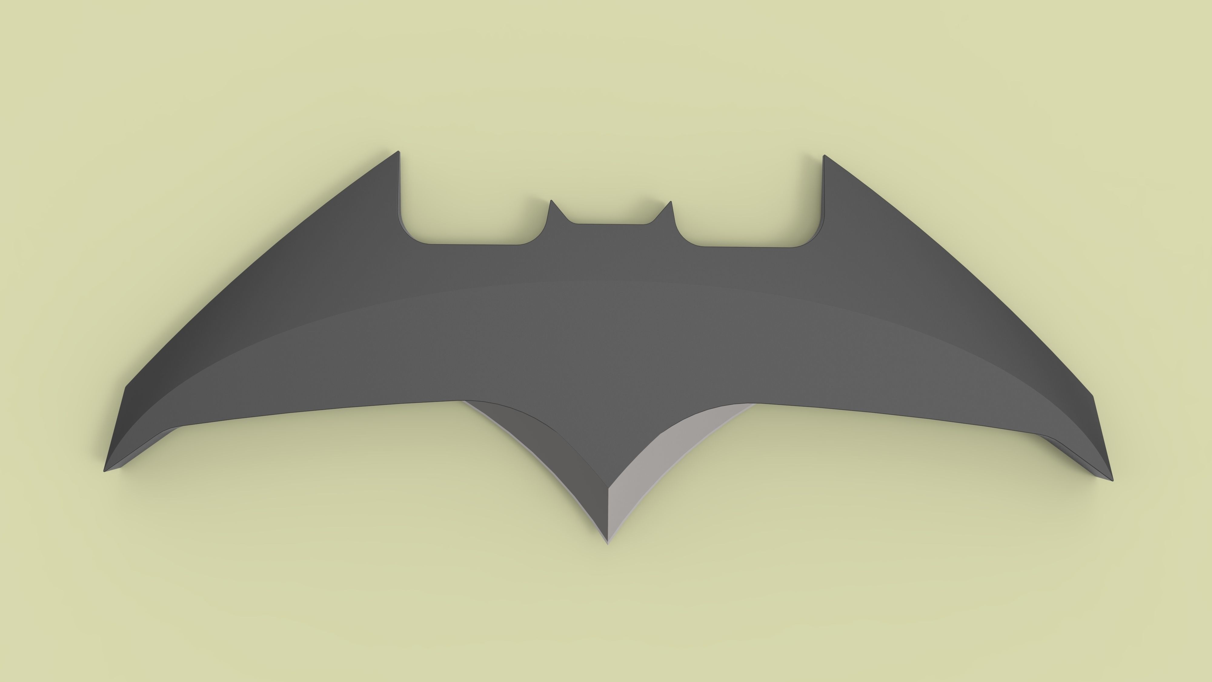 Batarang version 2 3D model | CGTrader