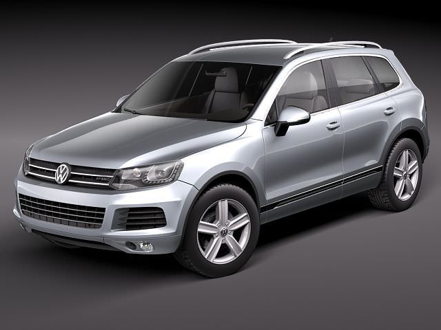 Volkswagen Touareg II 3D model | CGTrader