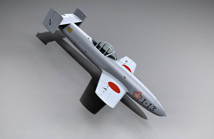 Yokosuka MXY7 Ohka Model 11 Japan 1944 3D model | CGTrader