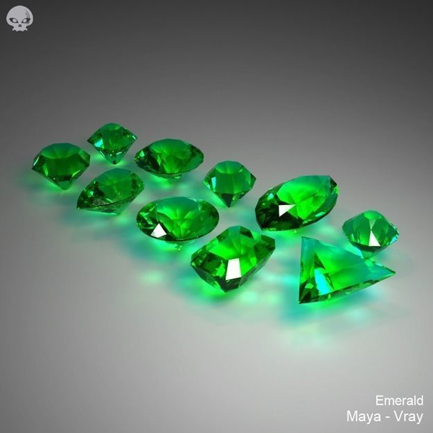 Gem Stones Pack 3D model | CGTrader