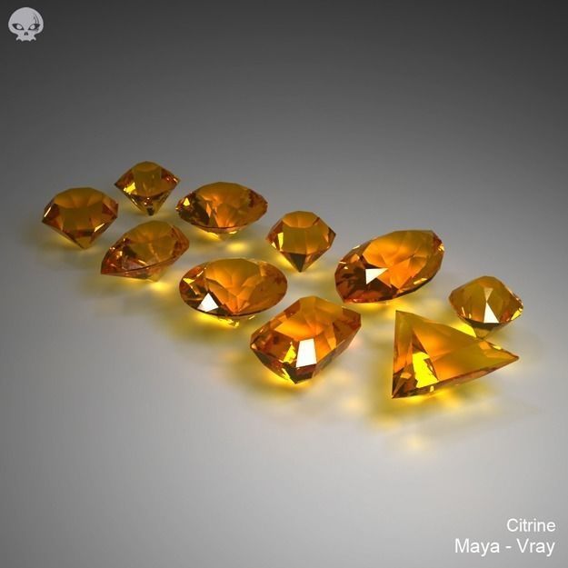 Gem Stones Pack 3D model | CGTrader