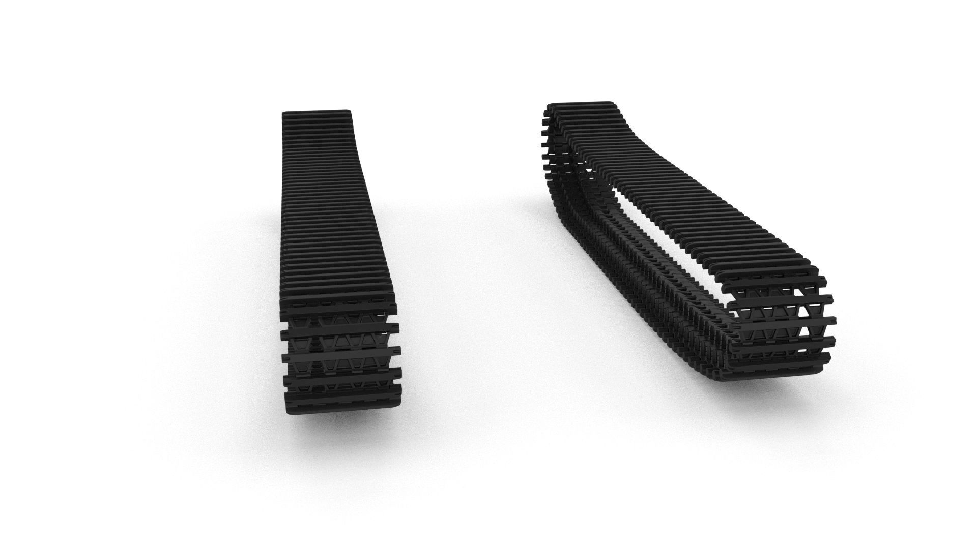 Tank Tracks 3D model | CGTrader