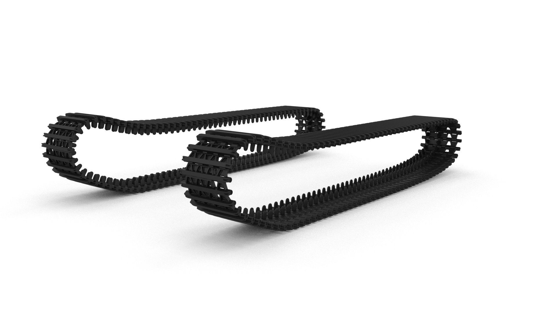 Tank Tracks 3D model | CGTrader