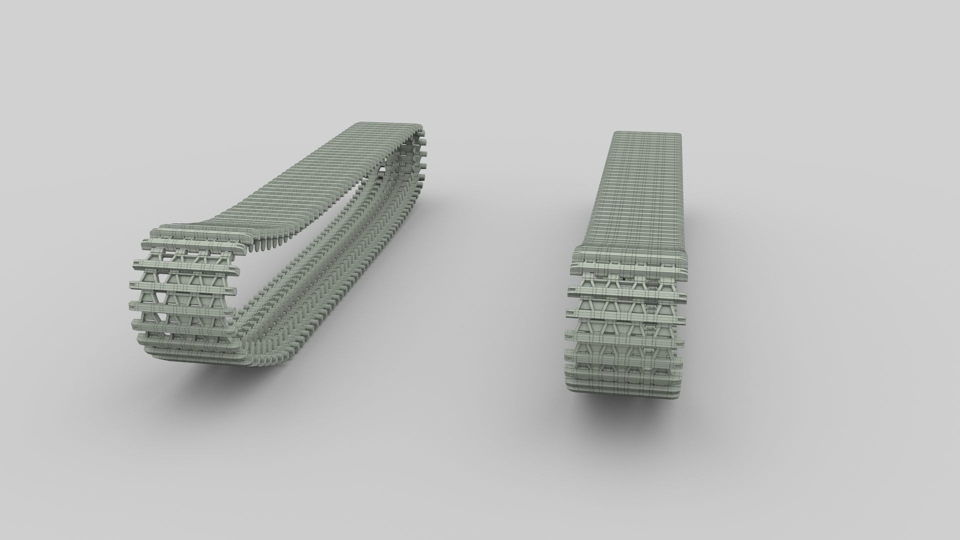 Tank Tracks 3D model | CGTrader