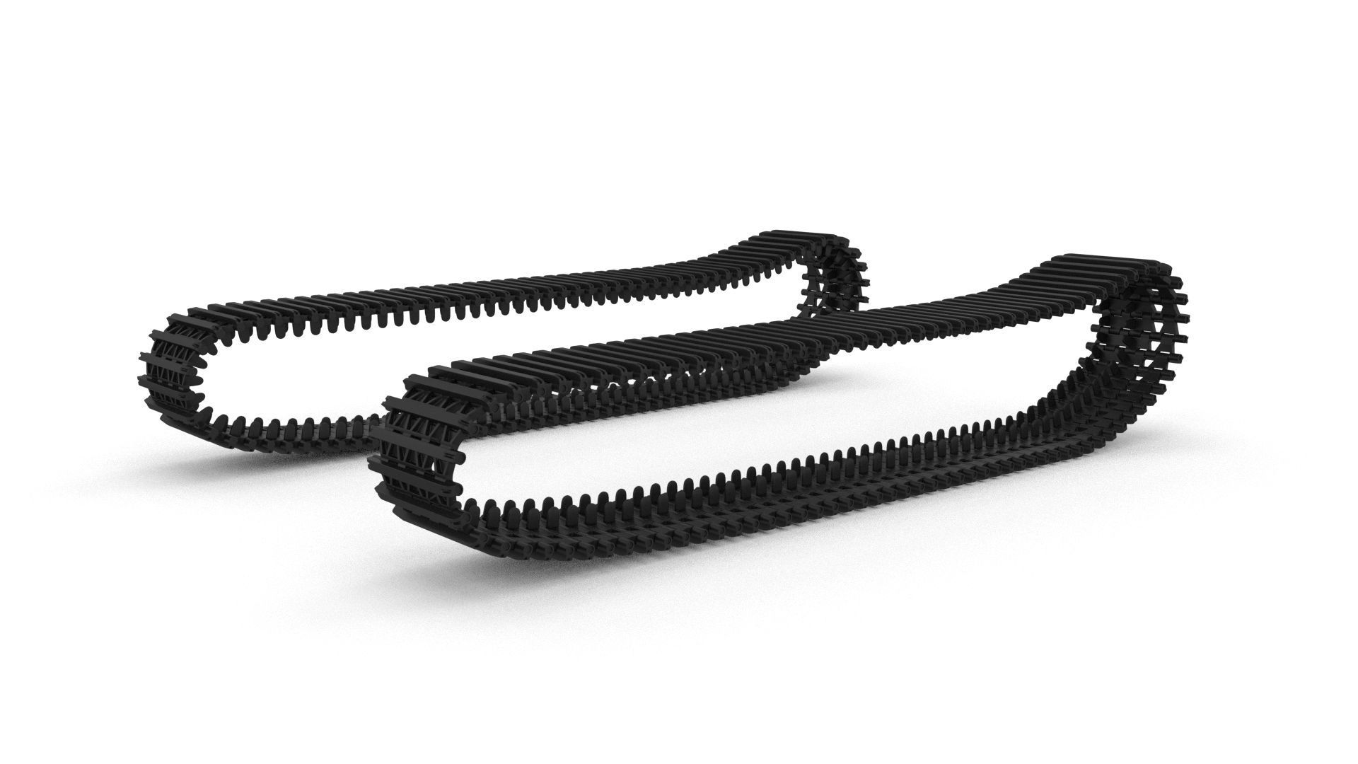 Tank Tracks 3D model | CGTrader