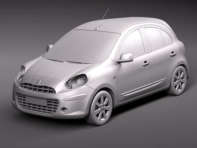 Nissan Micra 3D model | CGTrader